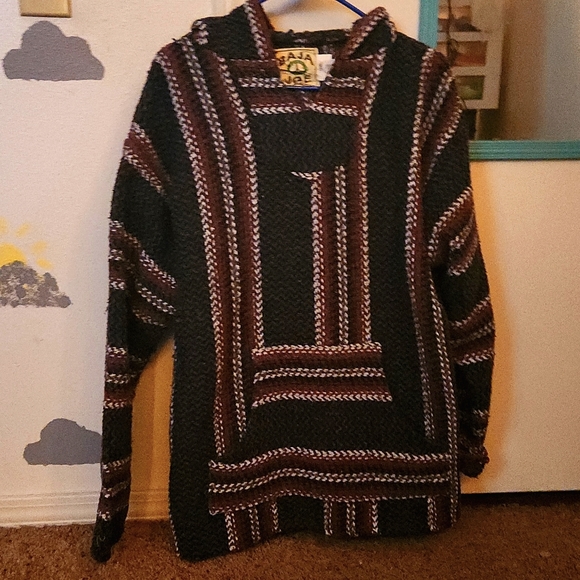 Earth | Jackets & Coats | Baja Joe Drug Rug Size Lagre On Womens Being ...